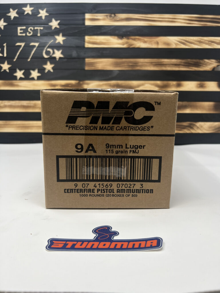 PMC 9A BRONZE 9MM 115GR FMJ 1000 Rounds Free Shipping! 9A - Stunomma Sports