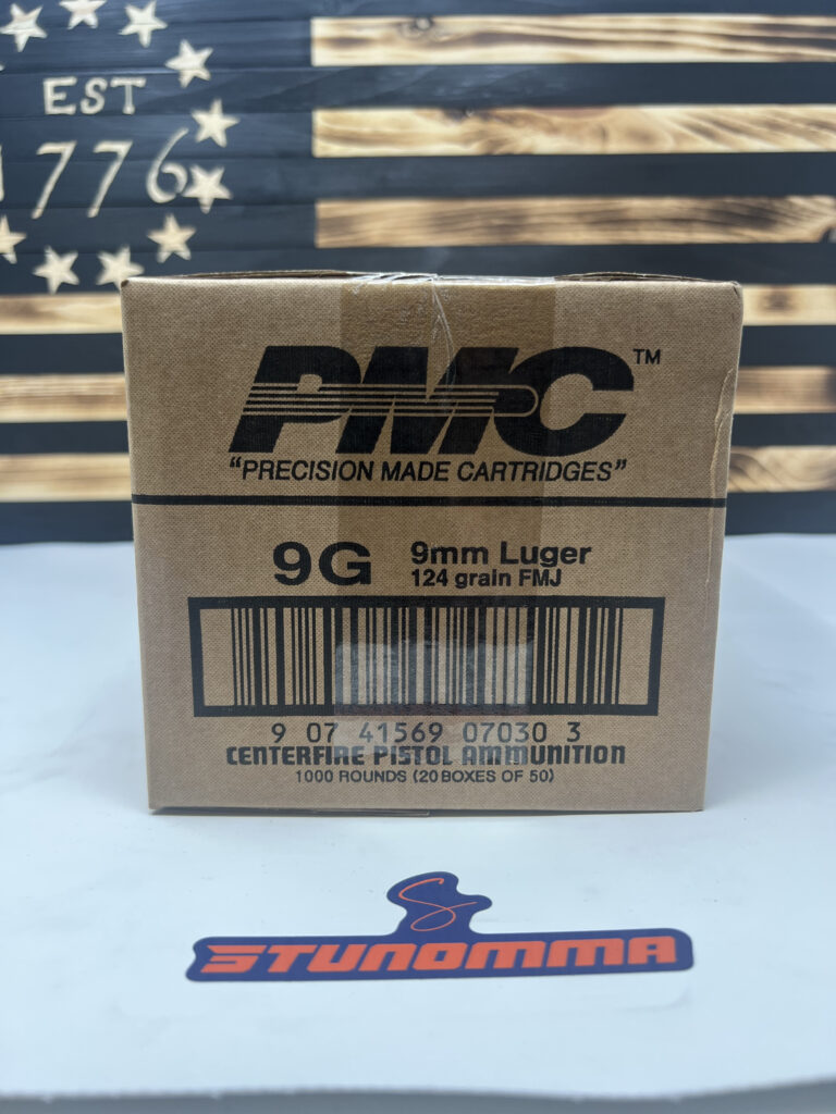 PMC BRONZE 9MM 124GR FMJ 1000 Rounds Free Shipping! 9G - Stunomma
